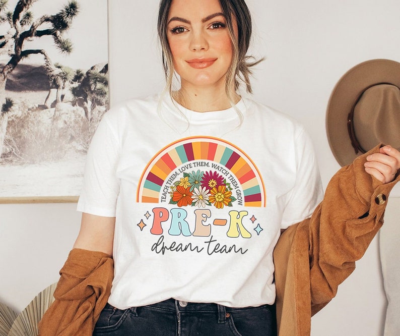 Pre-K Dream Team Shirt, PreK Teacher Shirt, Pre K Teacher TS | Inspire ...