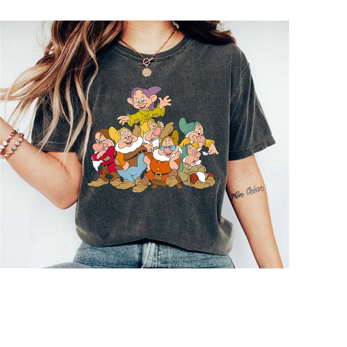 The Seven Dwarfs Group Fun Shirt, Snow White & the Seven Dwa | Inspire ...