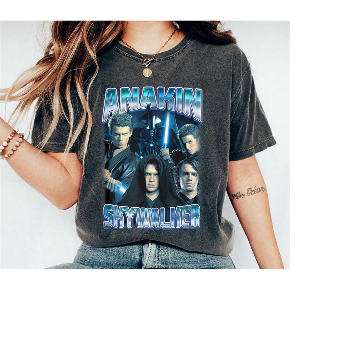 Classic Anakin Skywalker Photo Collage Poster Shirt, Star Wa | Inspire ...