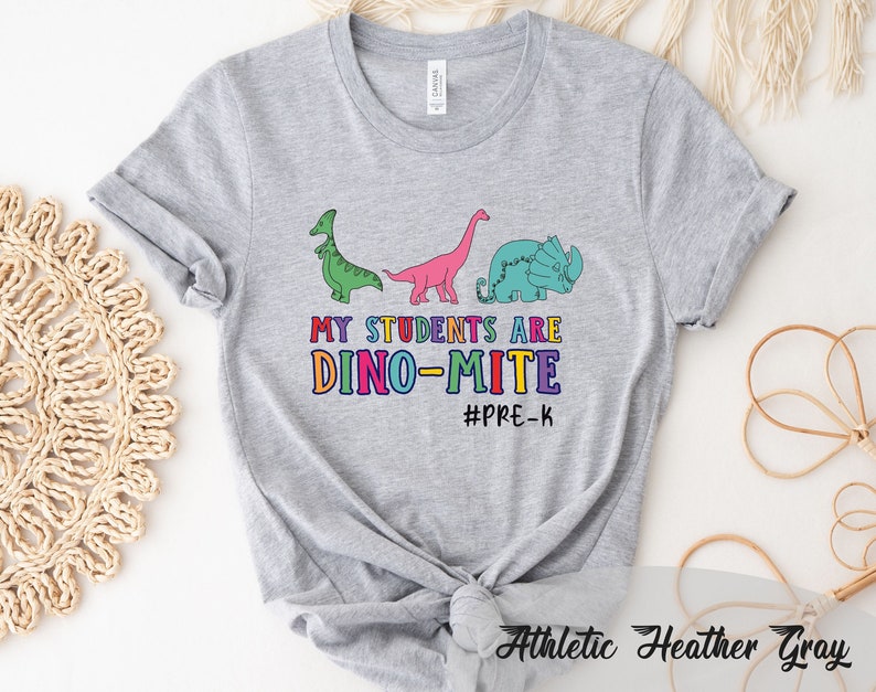 My Students Are Dino-Mite Shirt, Preschool Shirt, Dinosaur P | Inspire ...