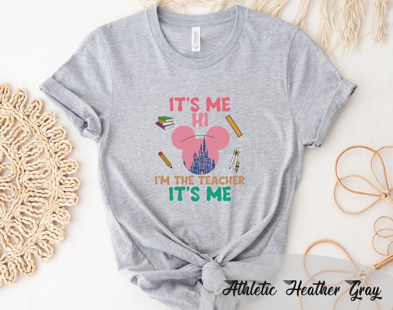 Teacher Disney Shirt ,Mickey Minnie Teacher Gift Tee, Teach | Inspire ...