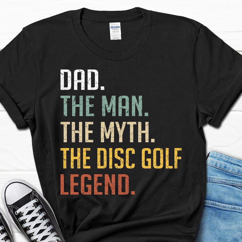 Husband Dad Disc Golf Legend Shirt, Disc Golf Player Gift, F | Inspire ...