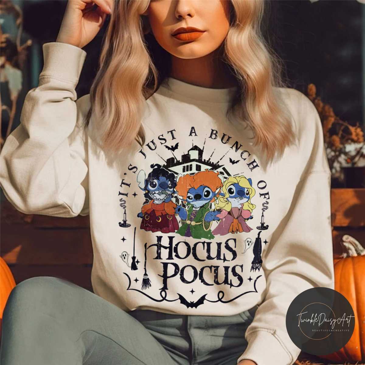 Vintage Stitch Hocus Pocus costume Halloween Shirt, It's jus | Inspire ...