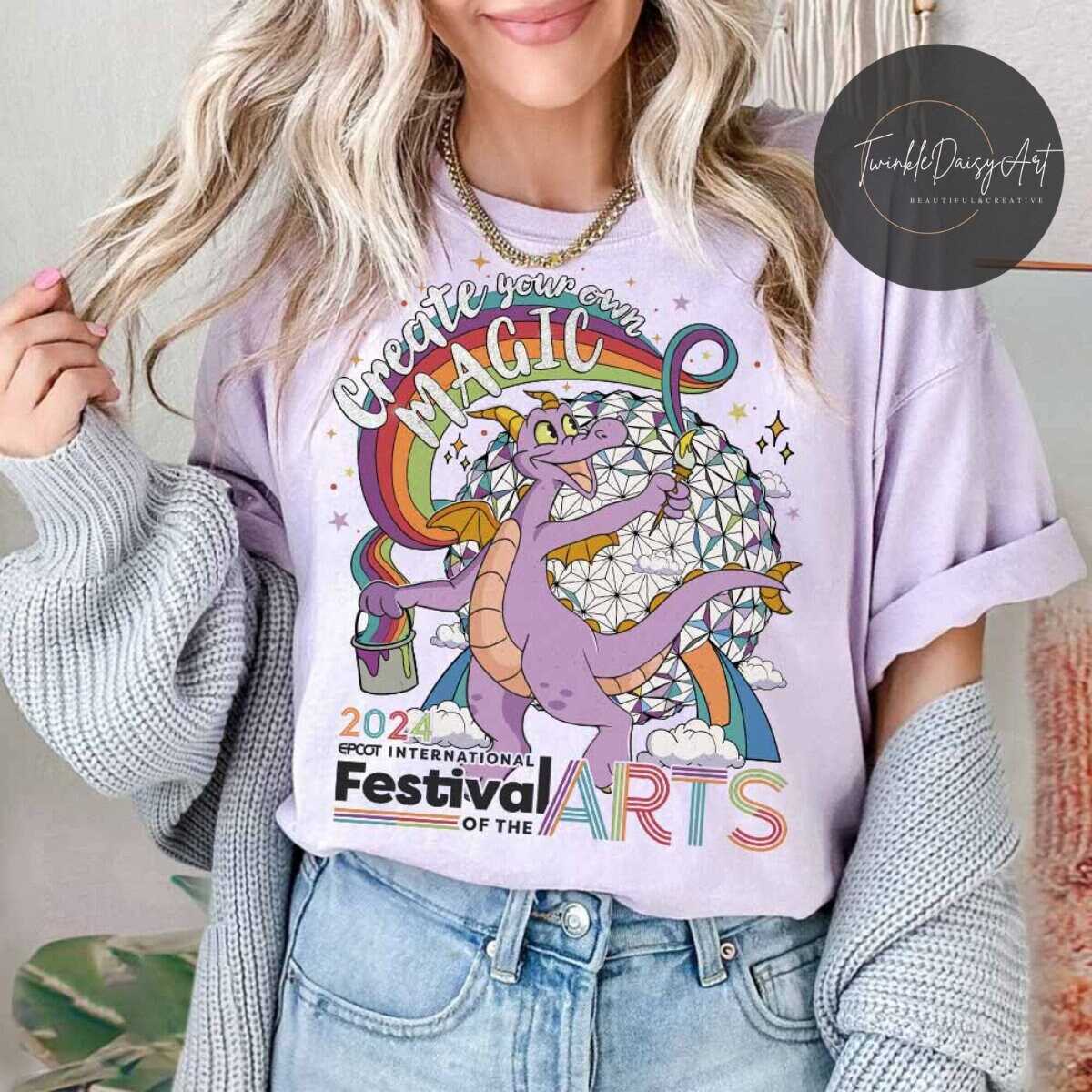 Create your own magic Disney Figment shirt, Epcot Festival o | Inspire ...
