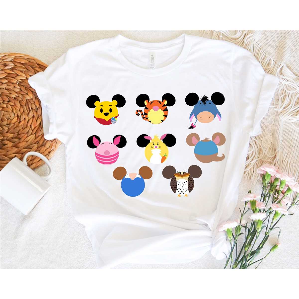 Disney Pooh Bear Shirt, Winnie The Pooh Mickey Head Shirt, P | Inspire ...