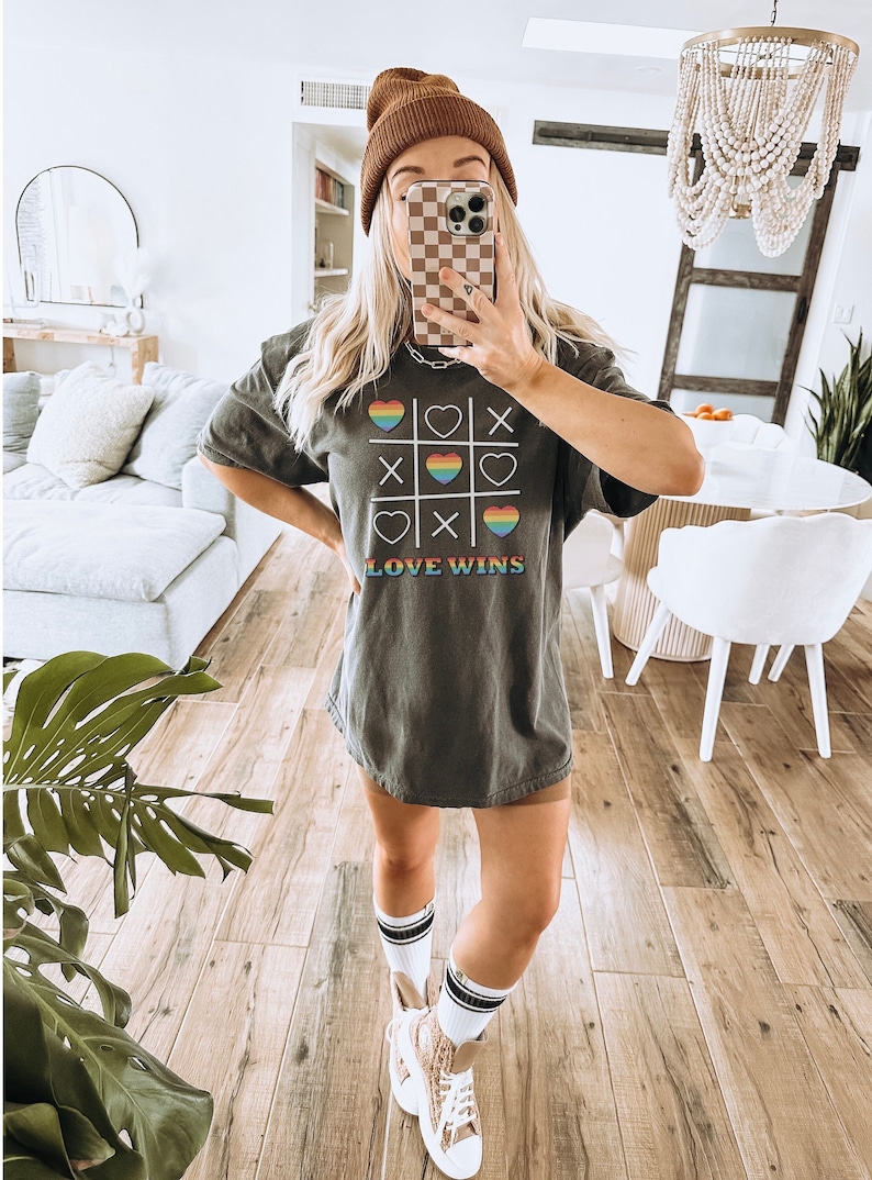 Love Wins Tshirt, Pride Flag Shirt, LGBTQ Outfit, Pride Mont | Inspire ...