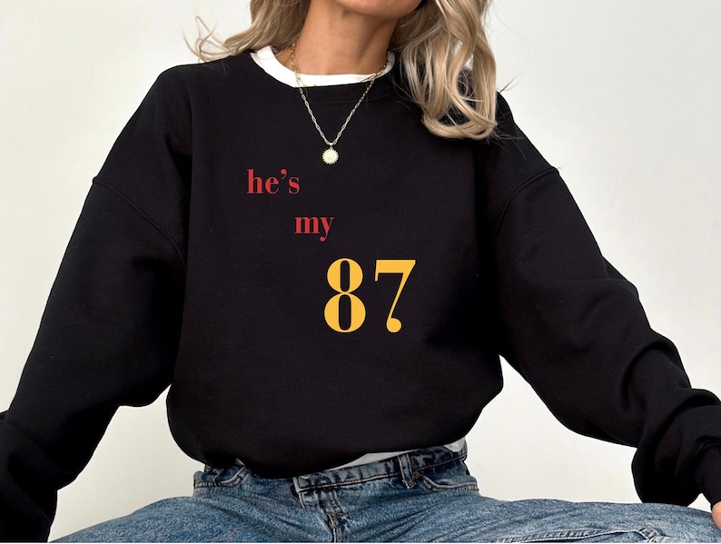 Hes My 87 Shirt, Matching Couples Football Shirt, Shes My 89 - Inspire ...