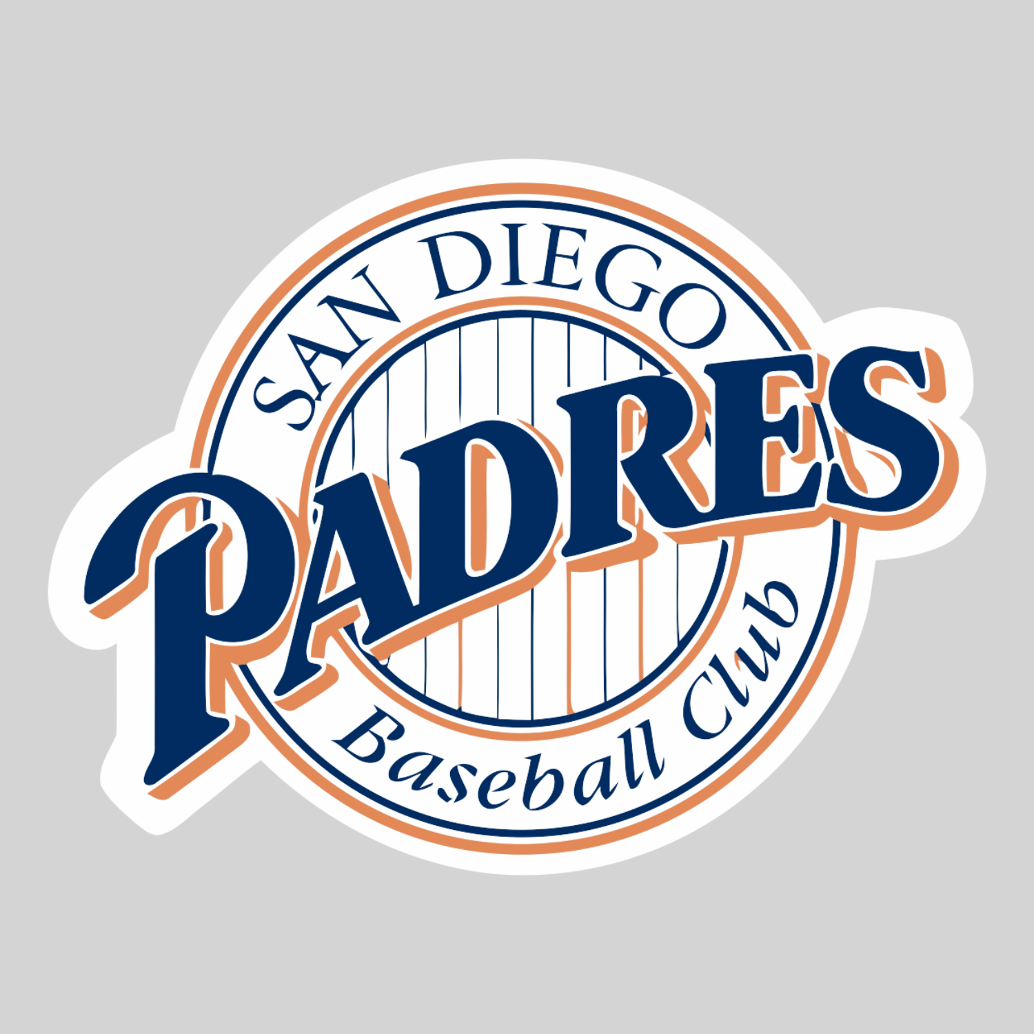 San Diego Padres Svg Sports Logo Svg Mlb Svg Baseball Svg Fi | Inspire ...