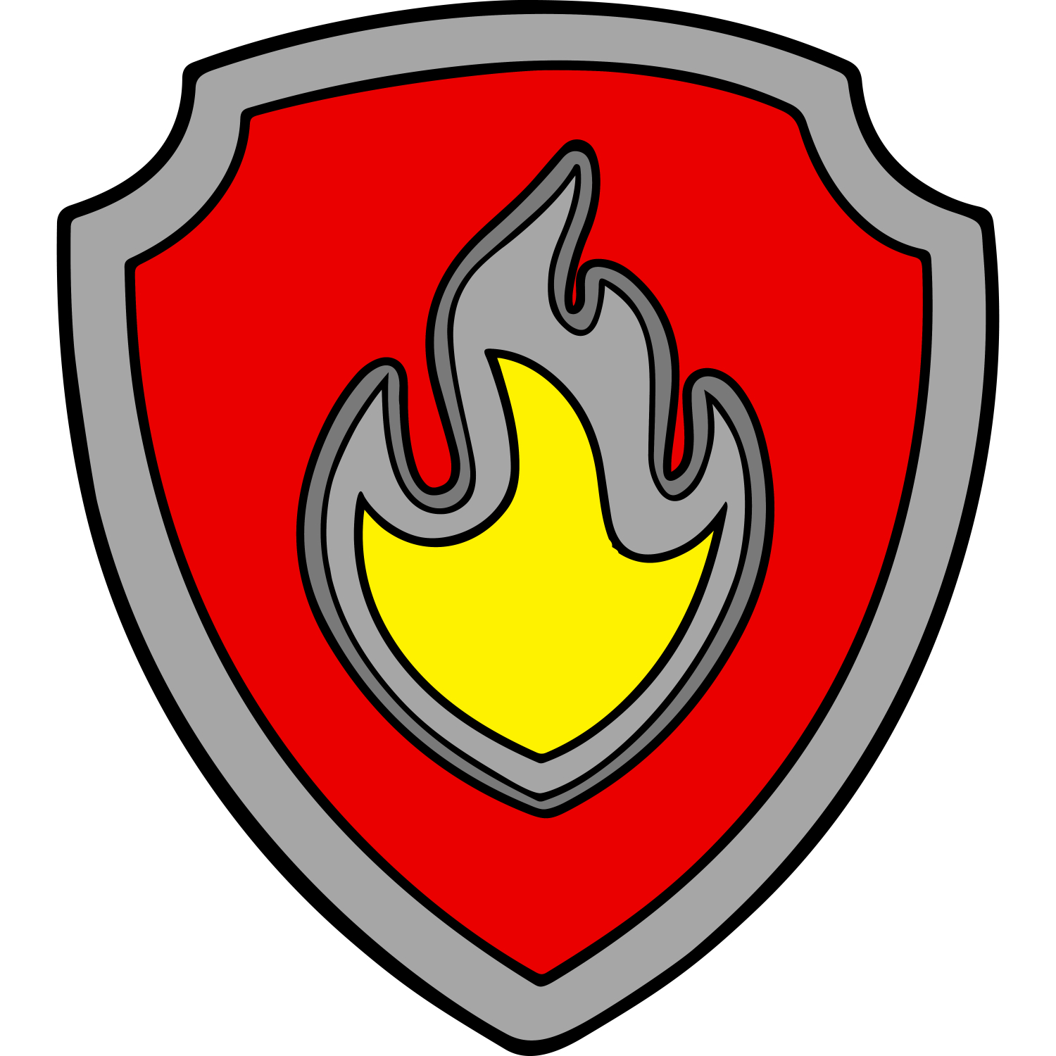 Marshall Badge Paw Patrol Svg Paw Patrol Clipart Cartoon Paw - Inspire ...