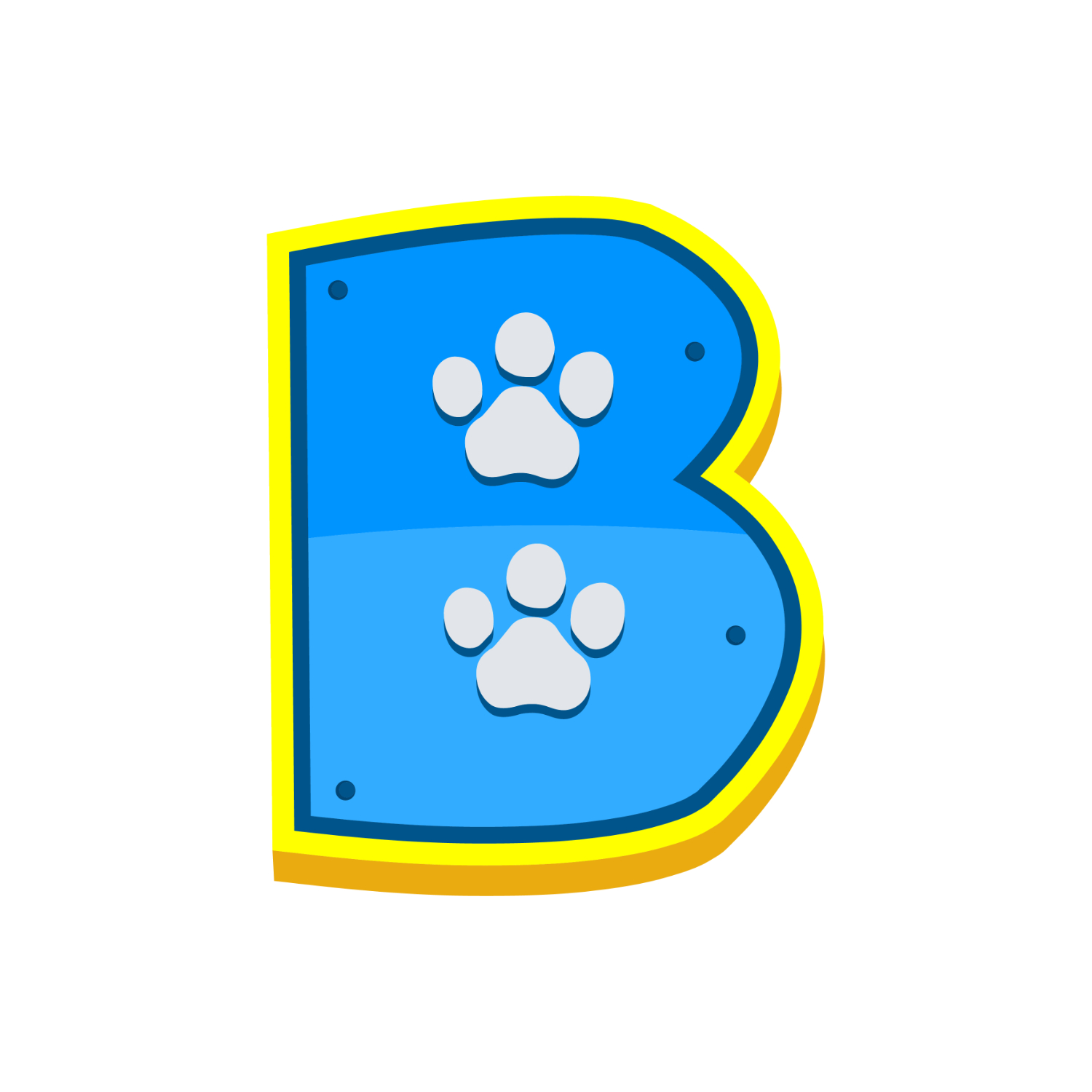Paw Patrol Alphabet B Paw Patrol Svg Paw Patrol Clipart Cart - Inspire ...