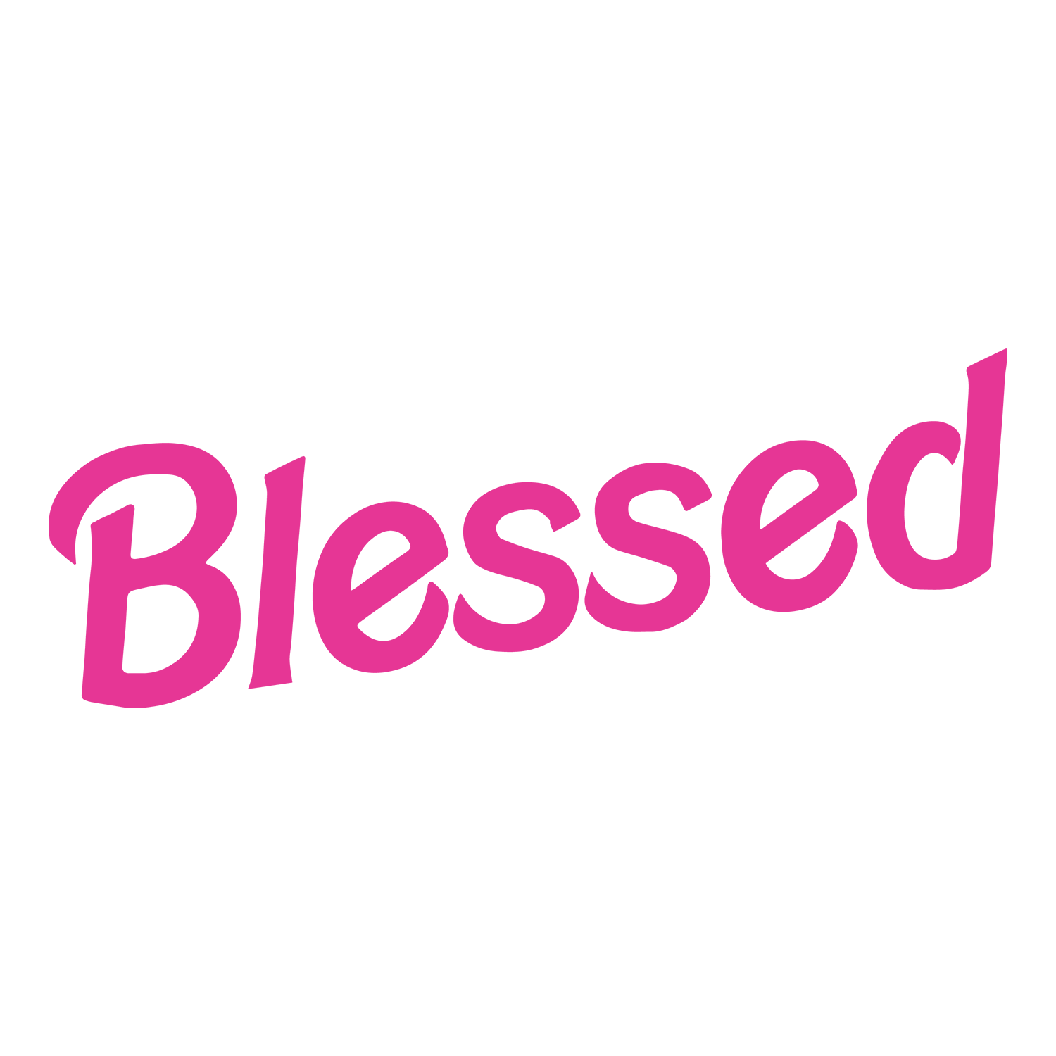Blessed Barbie Font Svg Blessed Barbie Svg Blessed Pink Svg - Inspire ...