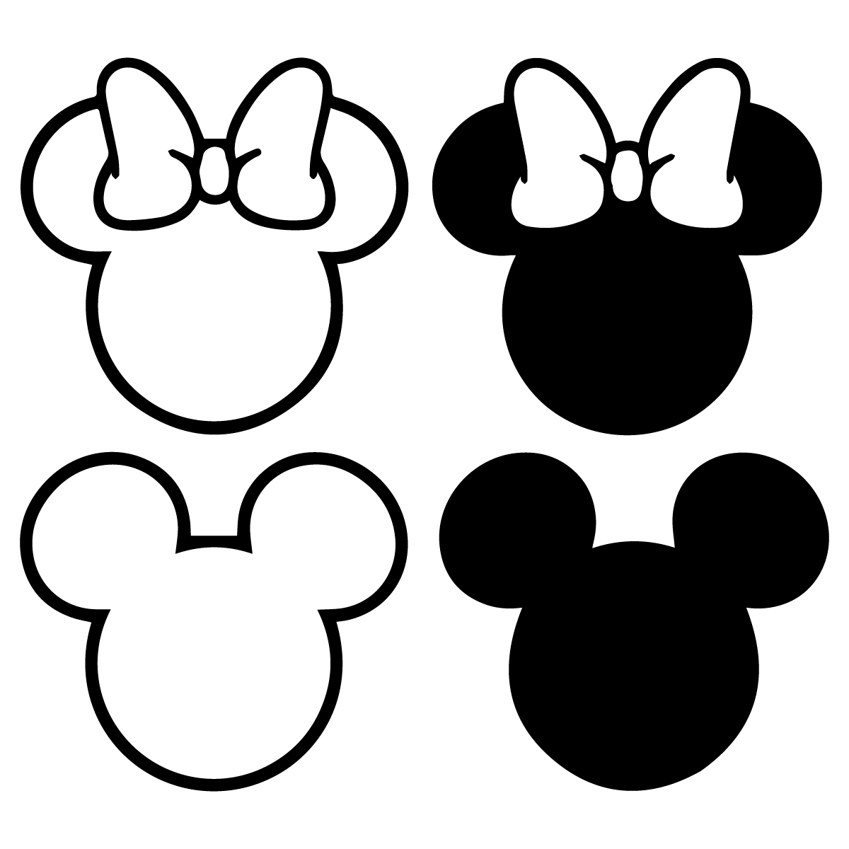 Mickey And Minnie Inspired SVG Bundle Disneyland Shirt SVG D | Inspire ...