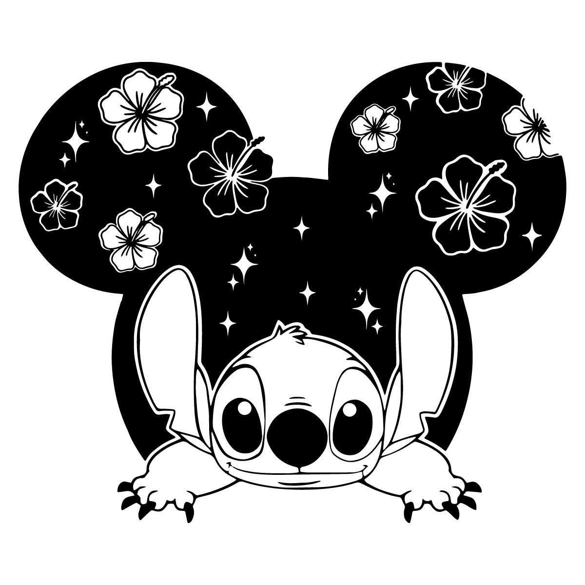 Stitch Ears SVG Stitch SVG Lilo Stitch SVGmouse Head SVG Mo | Inspire ...
