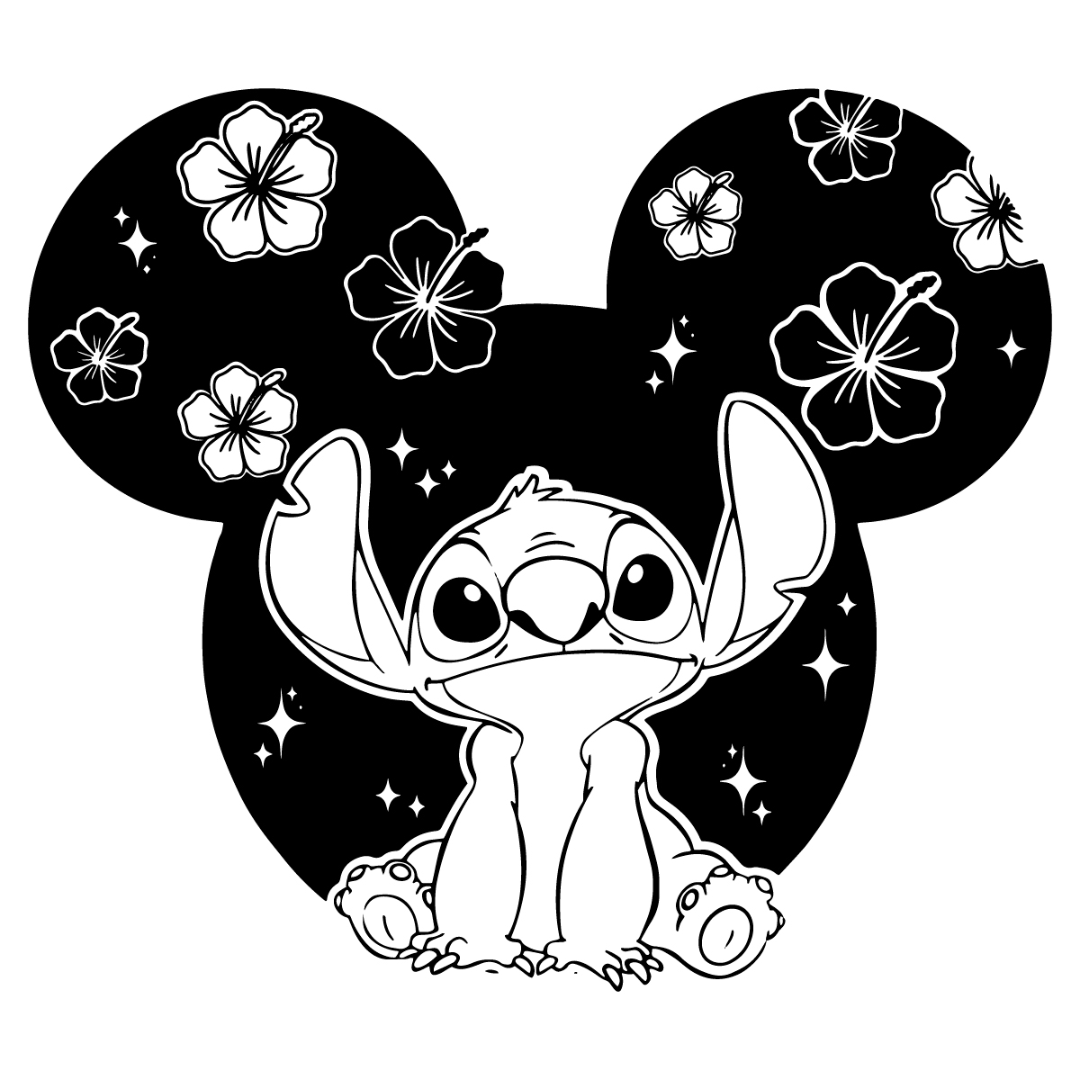 Stitch Ears SVG Stitch SVG Lilo Stitch SVGmouse Head SVG Mo | Inspire ...