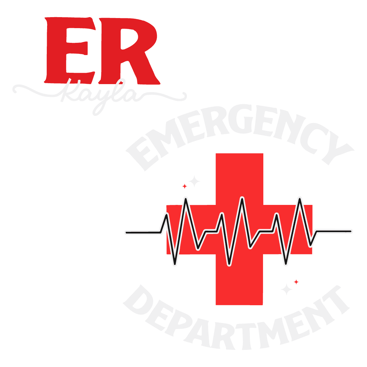 Emergency Department SVG Emergency Room Tech SVG File | Inspire Uplift