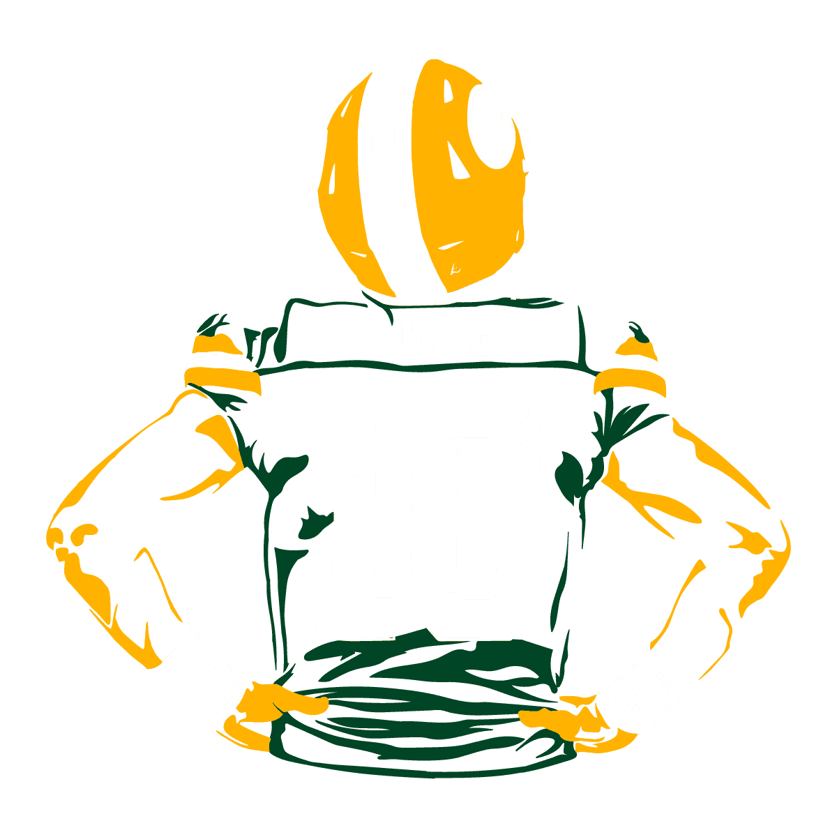 Green Bay Packers Football Player Jordan Love SVG | Inspire Uplift