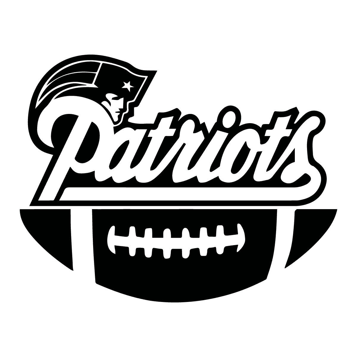 Patriot Football Sports Team SVG Cricut Digital Download | Inspire Uplift