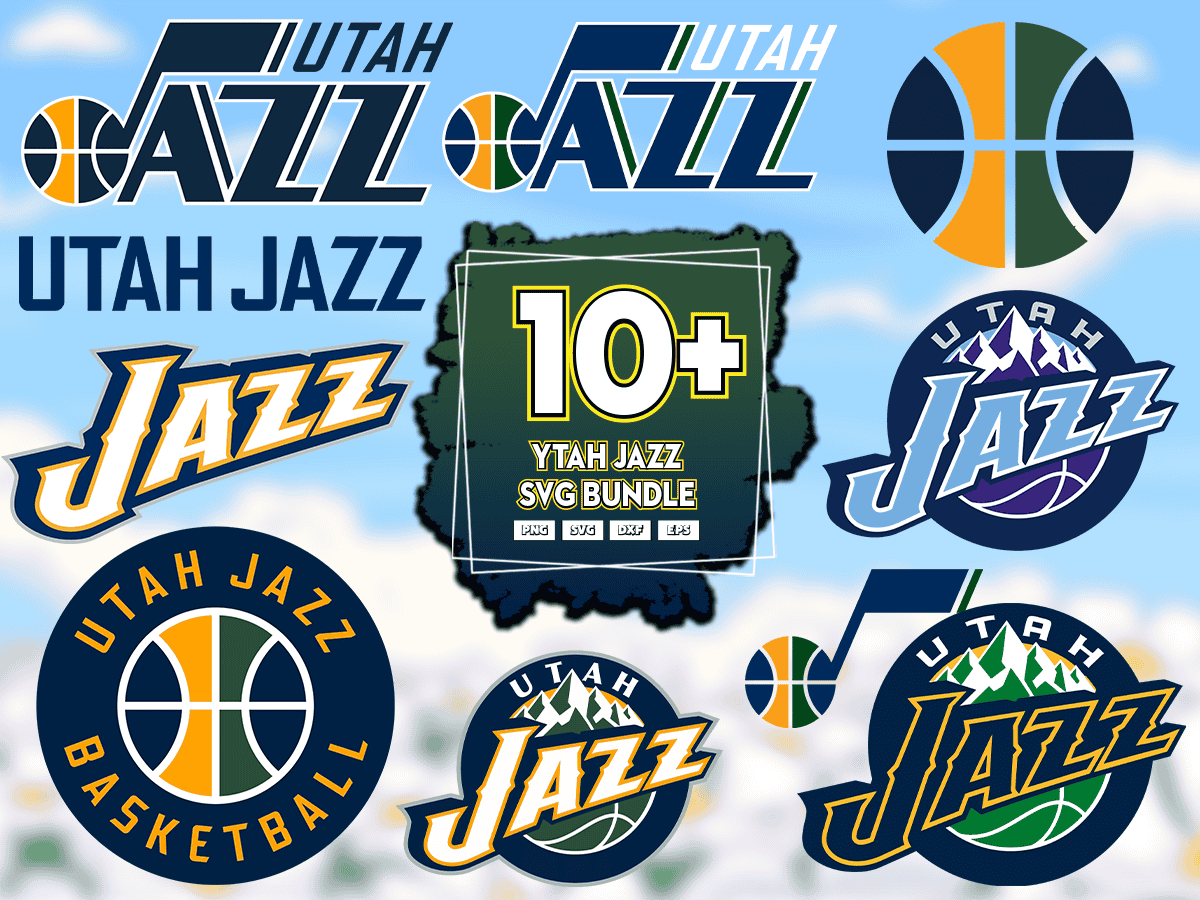 10 Files Utah Jazz Svg Bundle, Utah Jazz Logo, Utah Jazz Lov | Inspire ...