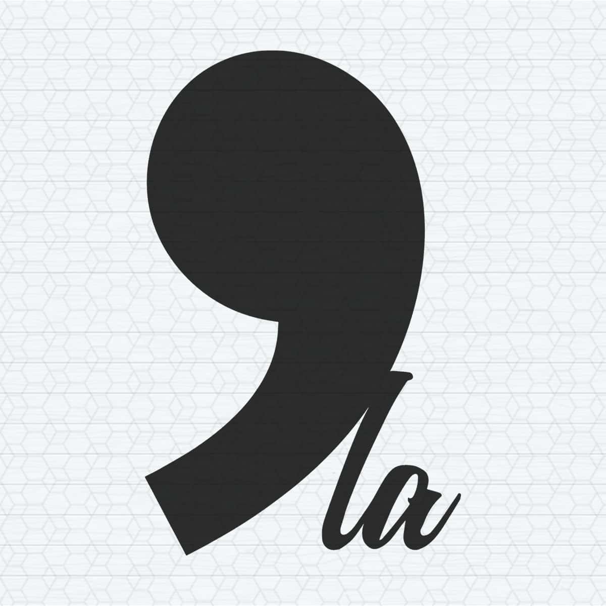 Comma La Kamala Harris Suppoter SVG | Inspire Uplift