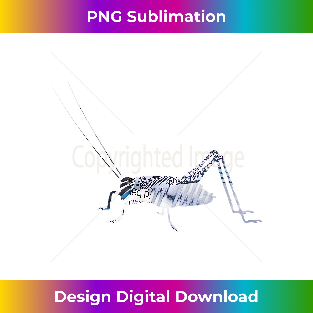 unique steampunk bug Cricket collage art for insect nature - | Inspire ...