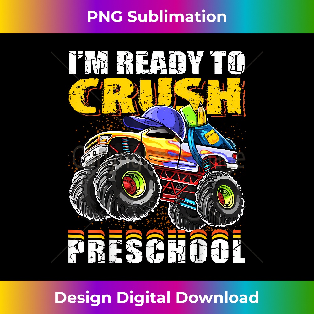 Crush Preschool Monster Truck Backpack Back to School Boys - | Inspire ...