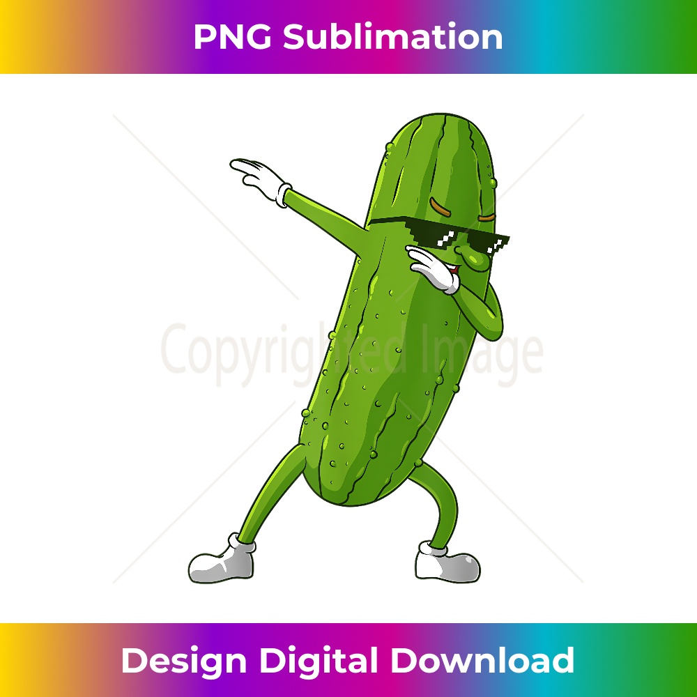 Funny Dabbing Pickle Gift Cute Dancing Cucumber Men Women - | Inspire ...