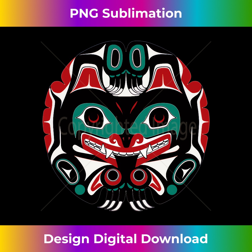 Alaska Native American Art Tlingit Eagle Tribal Bear Clan - | Inspire ...