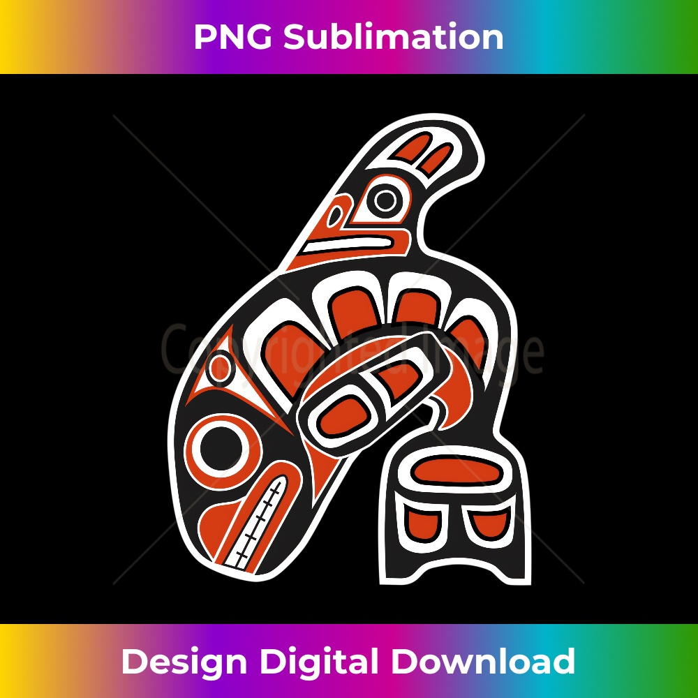 Orca Whale Haida Style Art - Native American Totem Tribal - | Inspire ...