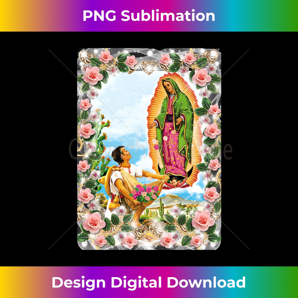 Our Lady of Guadalupe Virgin Mary Catholic Beautiful Roses - | Inspire ...