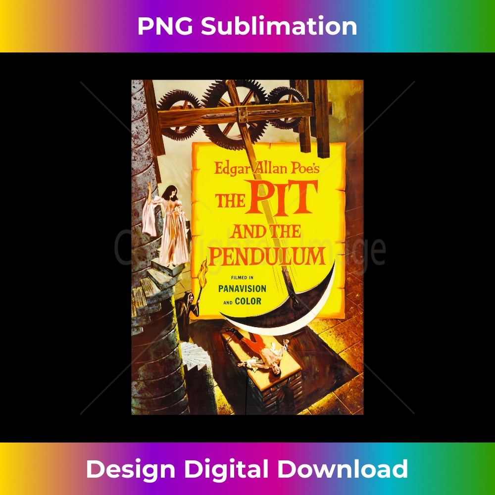 Allan Poe Pit and Pendulum Halloween Poster Horror Movie - B | Inspire ...
