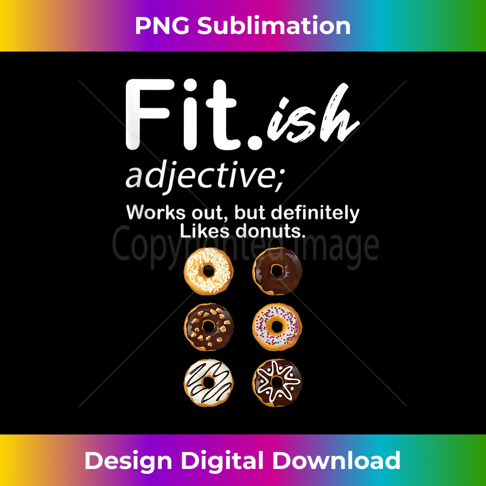 Fit ish Works Out But Definitely Likes Donuts Six Pack Donut | Inspire Uplift
