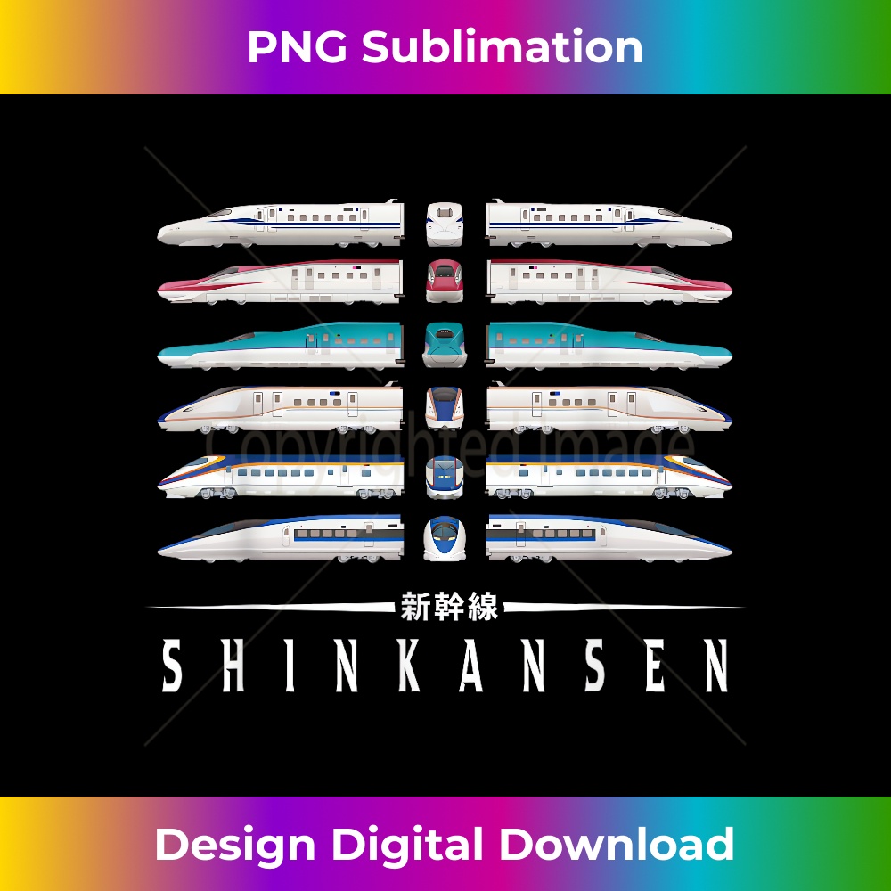Shinkansen Bullet Train Six Pack Series Japanese Kanji Japan | Inspire ...