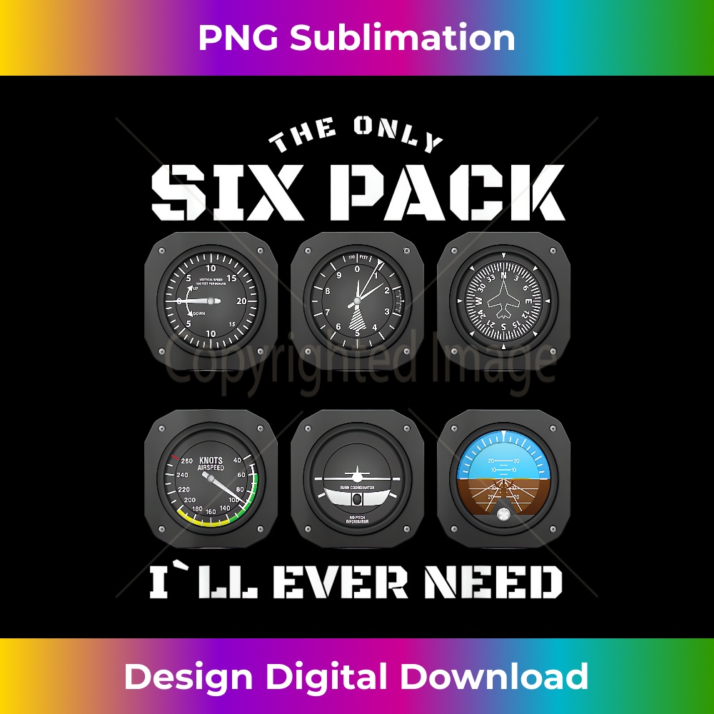 Funny Six Pack Pilot T Flight Intruments Cockpit - Sleek Sub - Inspire ...