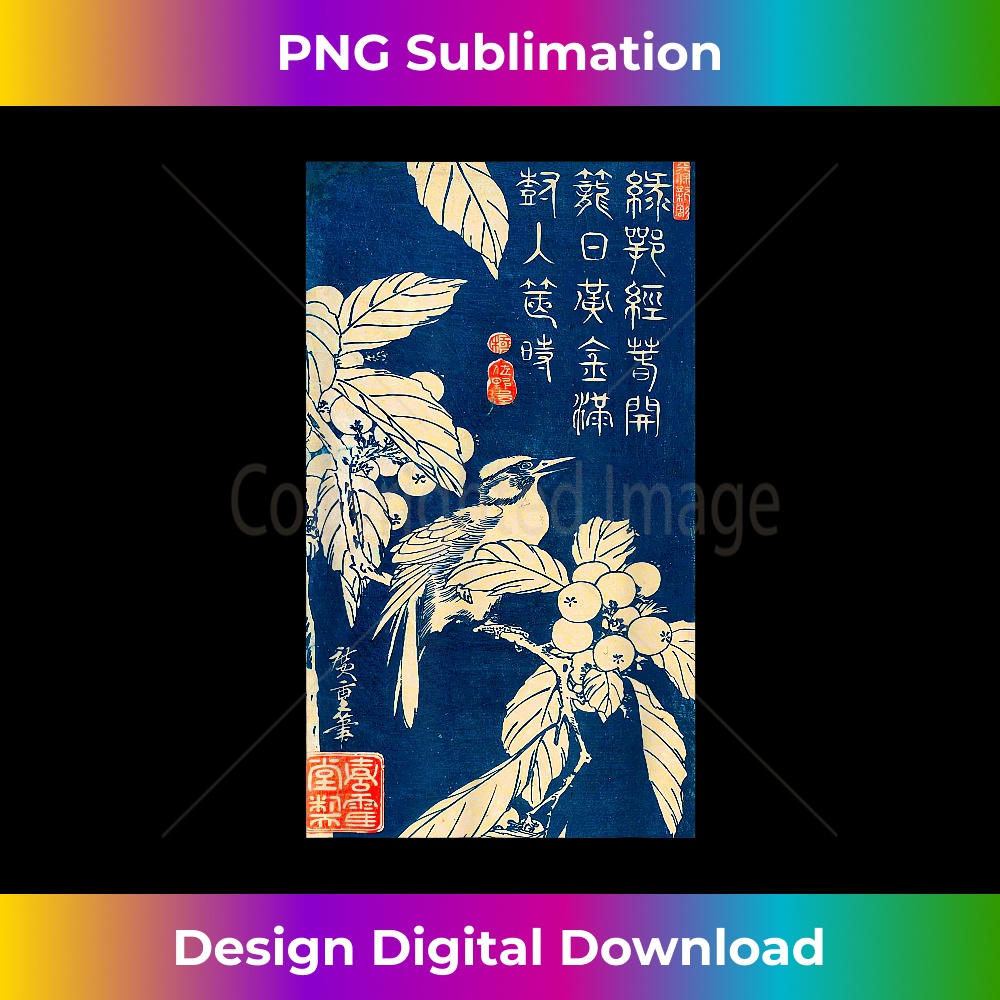 Japanese Art Bird Drawing Birding Graphic Design - Contempor | Inspire ...