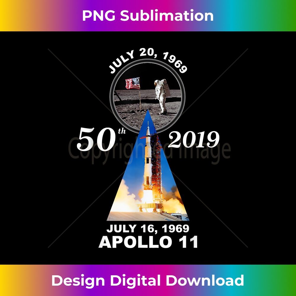 Apollo 11 50th Anniversary Moon Landing - Sleek Sublimation | Inspire Uplift