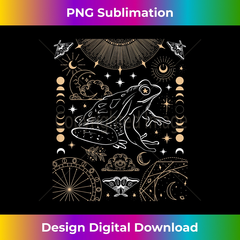 Magic Frog Moon Phases Dark Academia Aesthetic - Urban Subli - Inspire ...