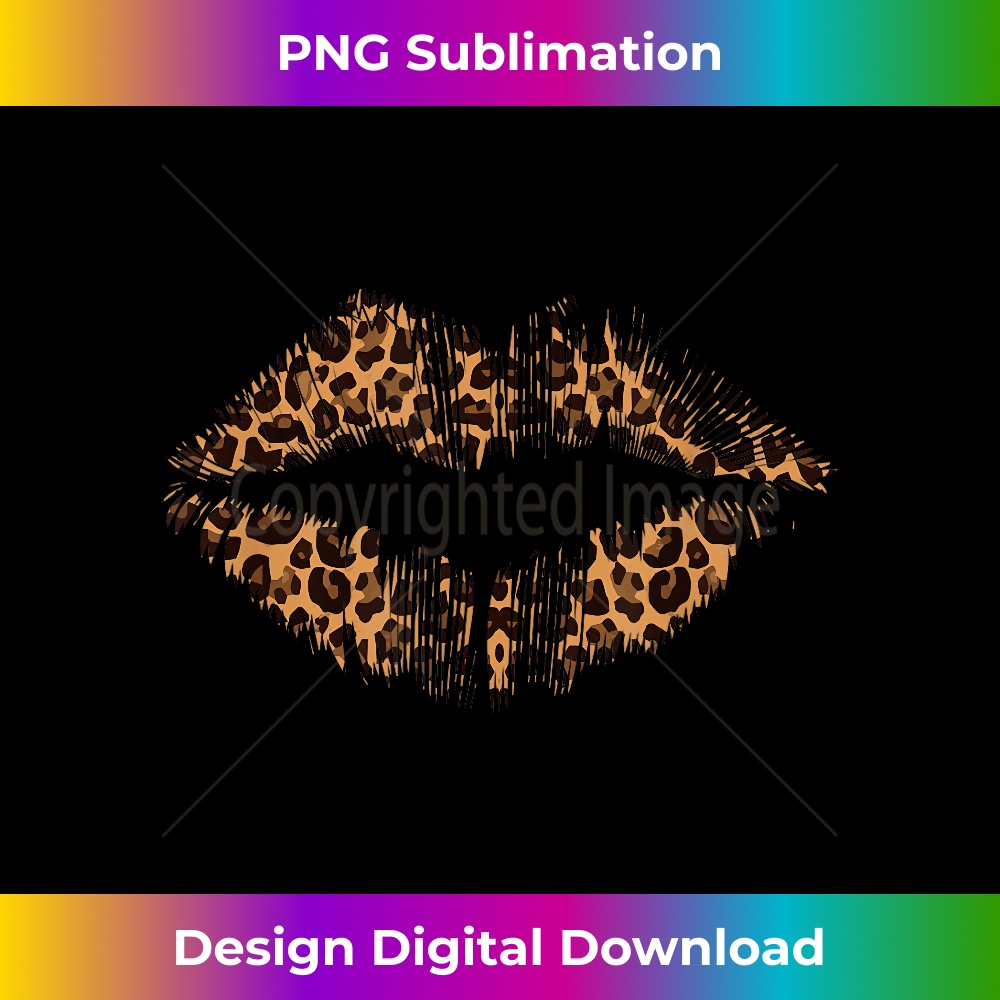 Leopard Lips Trendy Kiss Mouth Women Cheetah Animal Print - | Inspire ...