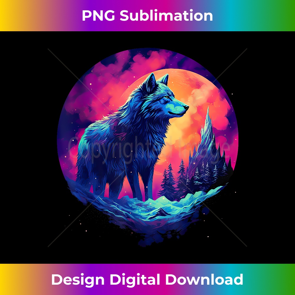 Wolf Moon Howling Lone Funny Wolves pack of wolves - Bespoke | Inspire ...