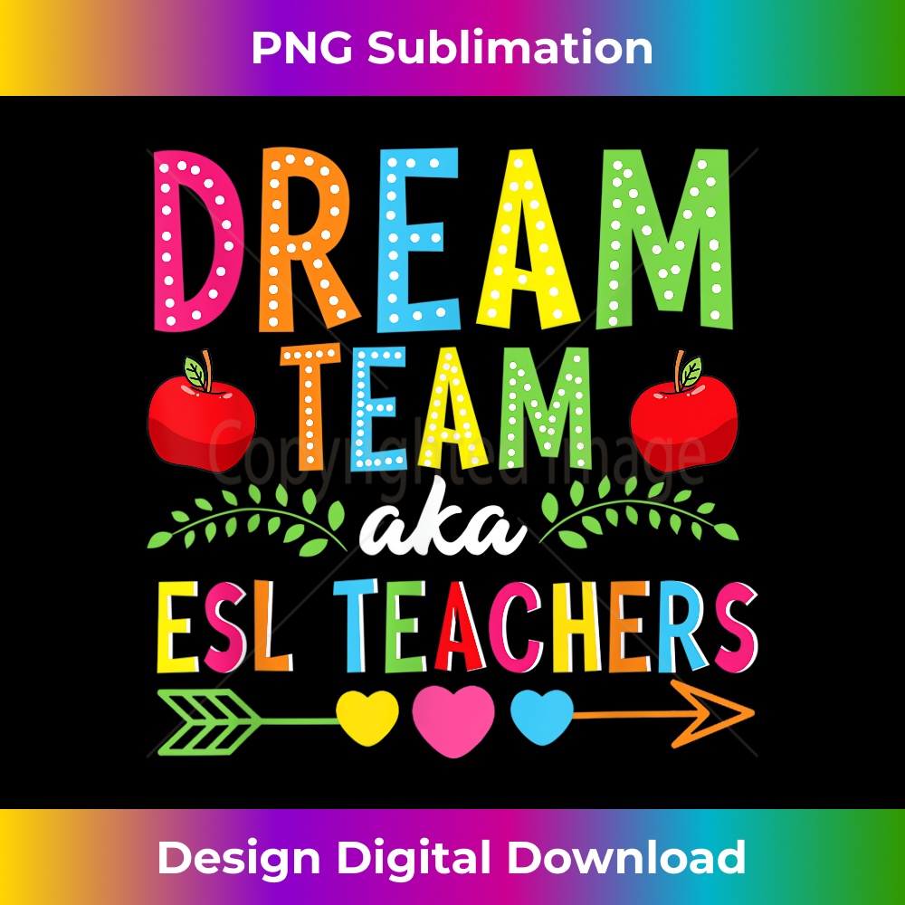 Dream Team AKA ESL Teachers Cute Crayon Educators - Crafted - Inspire ...