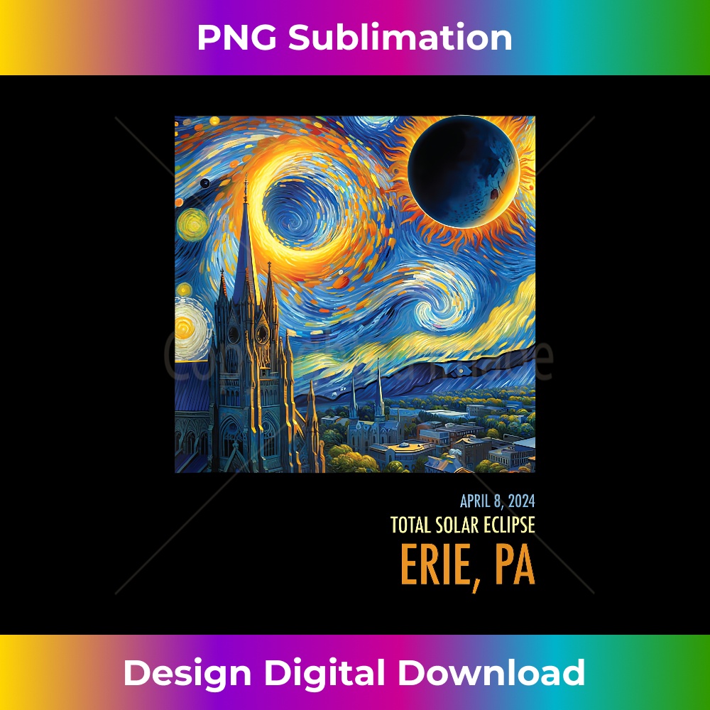Total Solar Eclipse 2024 Erie, PA - Artisanal Sublimation PN - Inspire ...