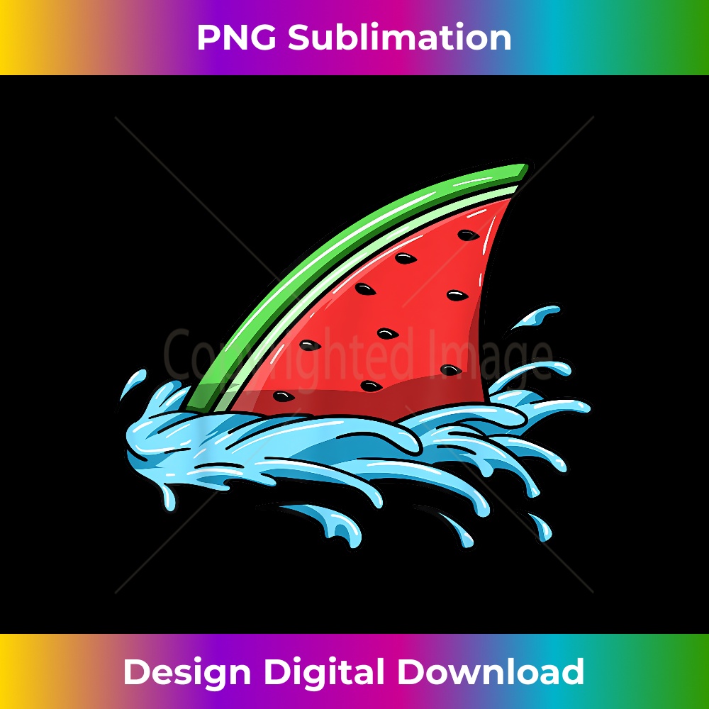 Shark Watermelon Lover Fish Fin Summer Fruit Slice Seeds - S | Inspire ...