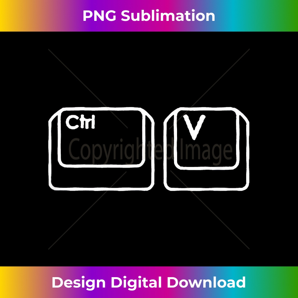 Nerd Dad Ctrl V Copy Paste Matching - Sleek Sublimation PNG | Inspire Uplift