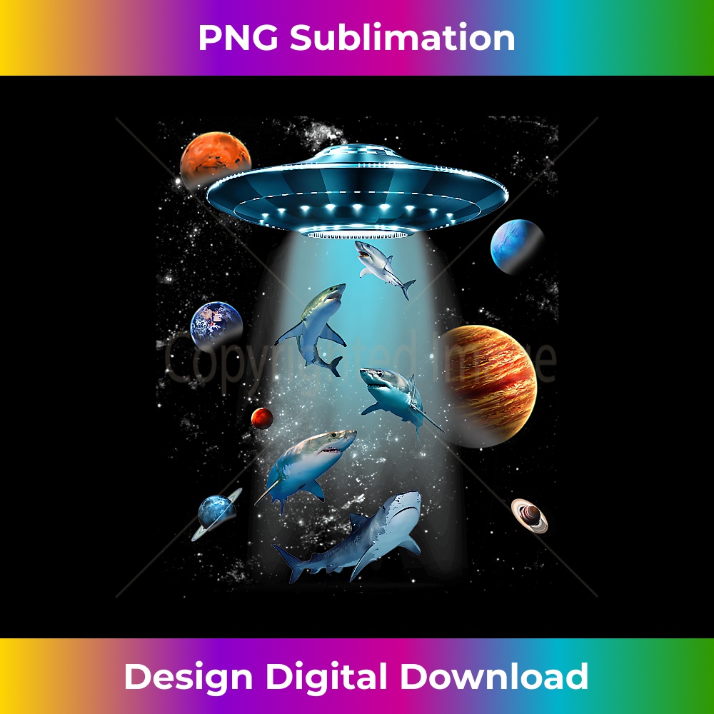 Galaxy Fish shark Space UFO Alien Stars Sea Ocean Sharks - E | Inspire ...