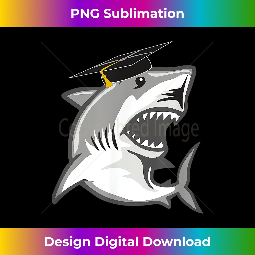 Great White Shark Graduation Cap Class of 2023 Shark Lover - | Inspire ...