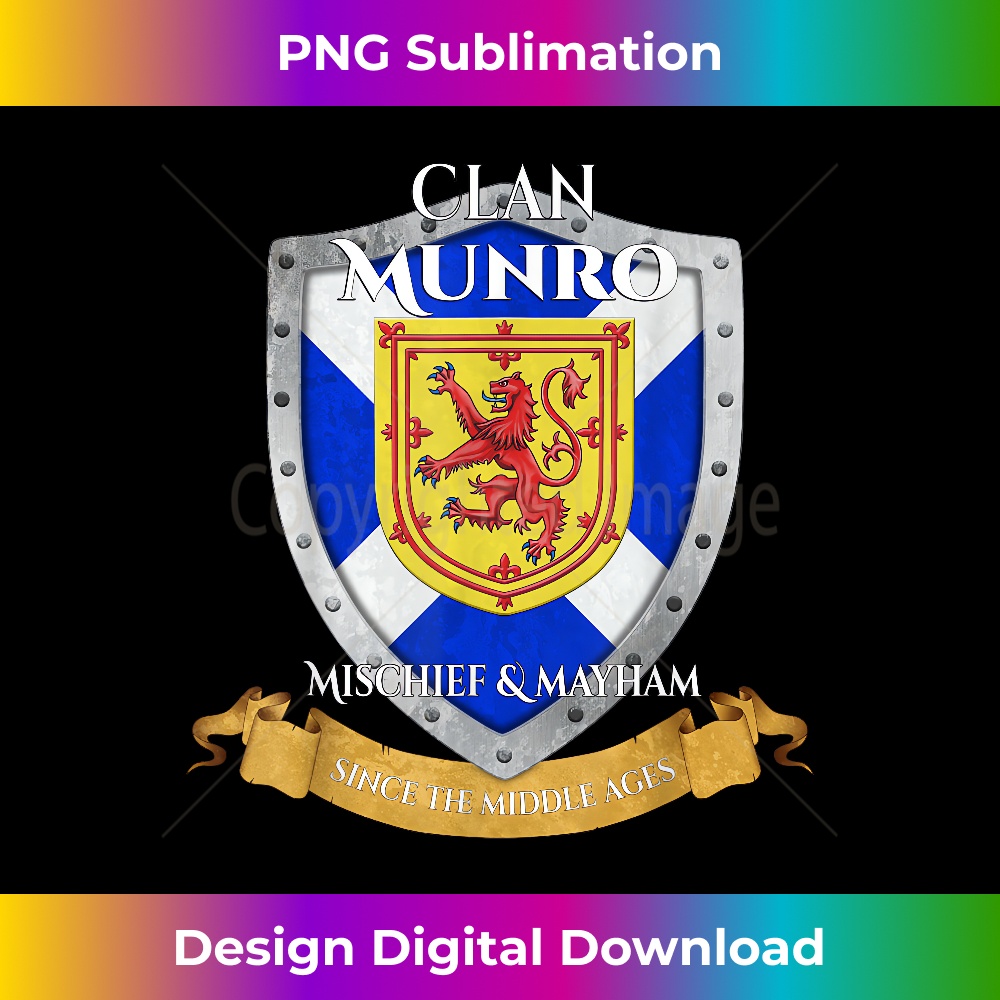 Munro Scottish Family Clan Scotland Shield - Sublimation-Opt | Inspire ...