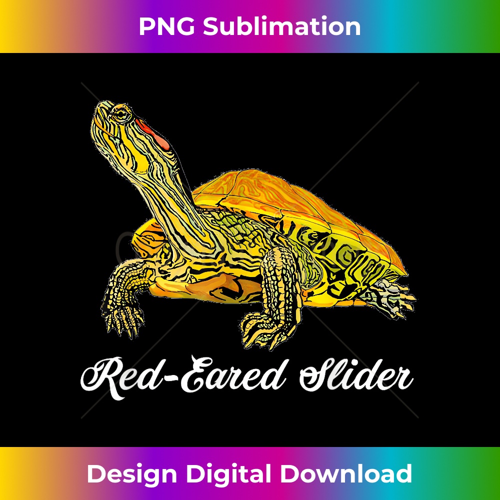 Red-Eared Slider Turtle - For Turtle Lovers - Luxe Sublimati | Inspire ...