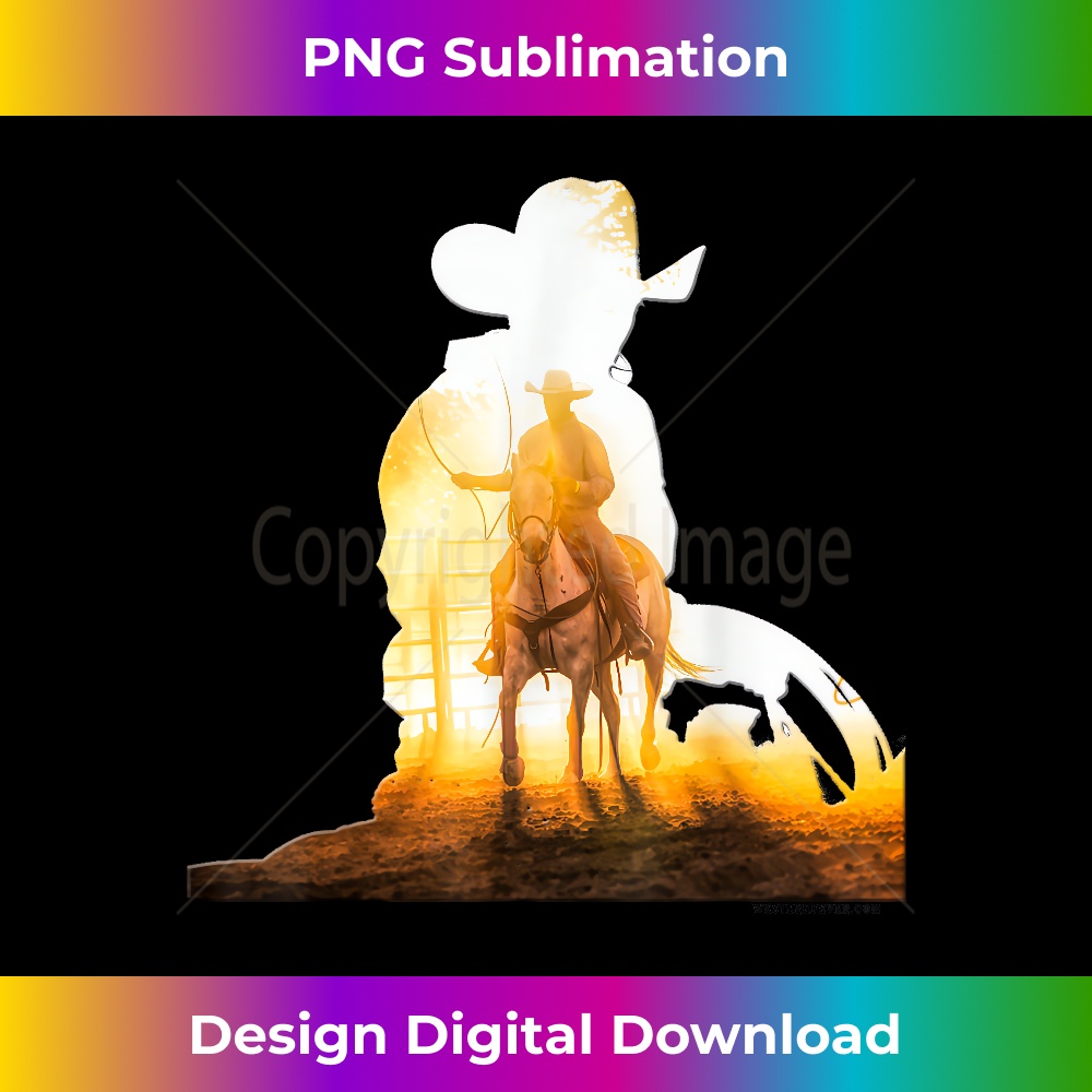 Rodeo Roping team roper cowboy t - Minimalist Sublimation Di | Inspire ...