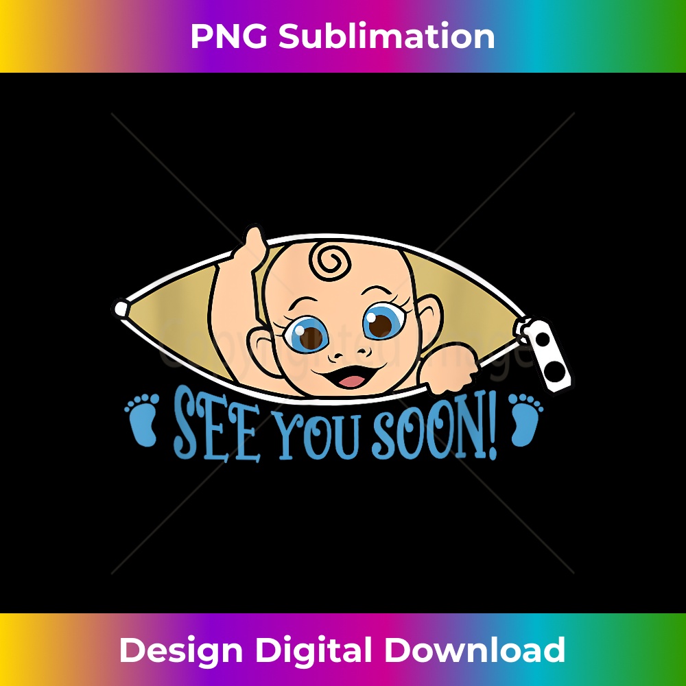 See You Soon Tummy Bump Gender Reveal Baby Announcement s - - Inspire ...