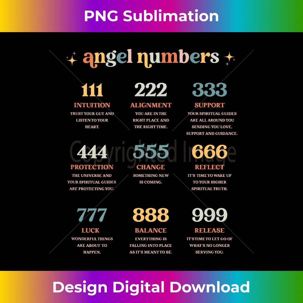 Angel Number Angel Aesthetic Angel Core Back Print - Futuris | Inspire ...