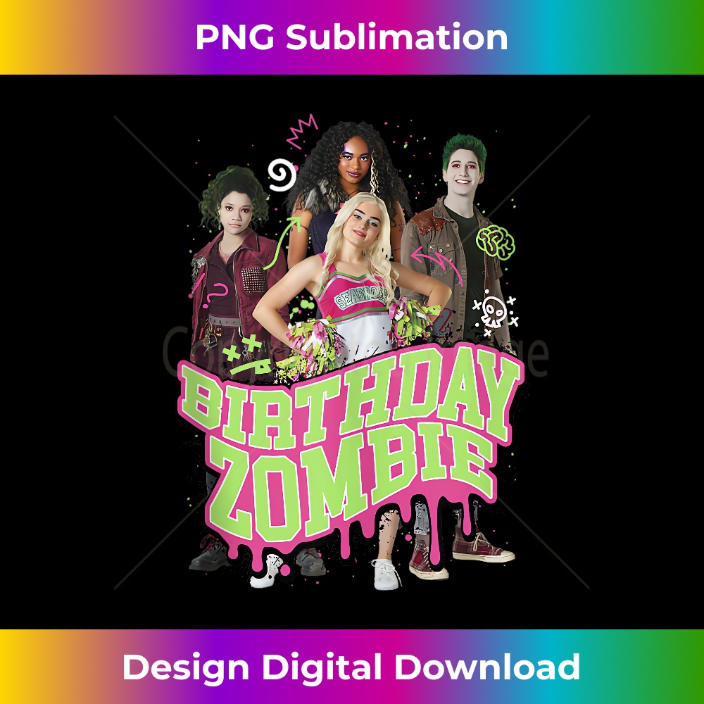 Disney Zombies Birthday Zombie Group - Bohemian Sublimation | Inspire ...